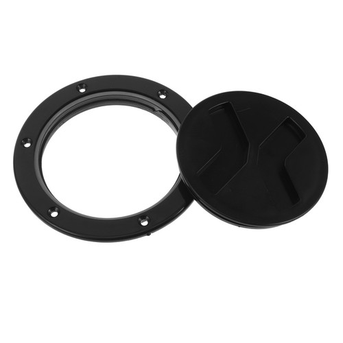 Round Inspection Hatch: Non-Slip 13.7cm/5.38" Plastic Boat Deck Hatch ...