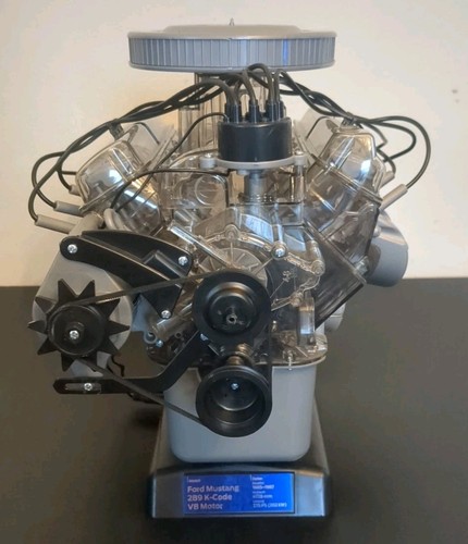 Transparent Ford Mustang 289 K-Code V8 Motorsport Engine Model (Please ...