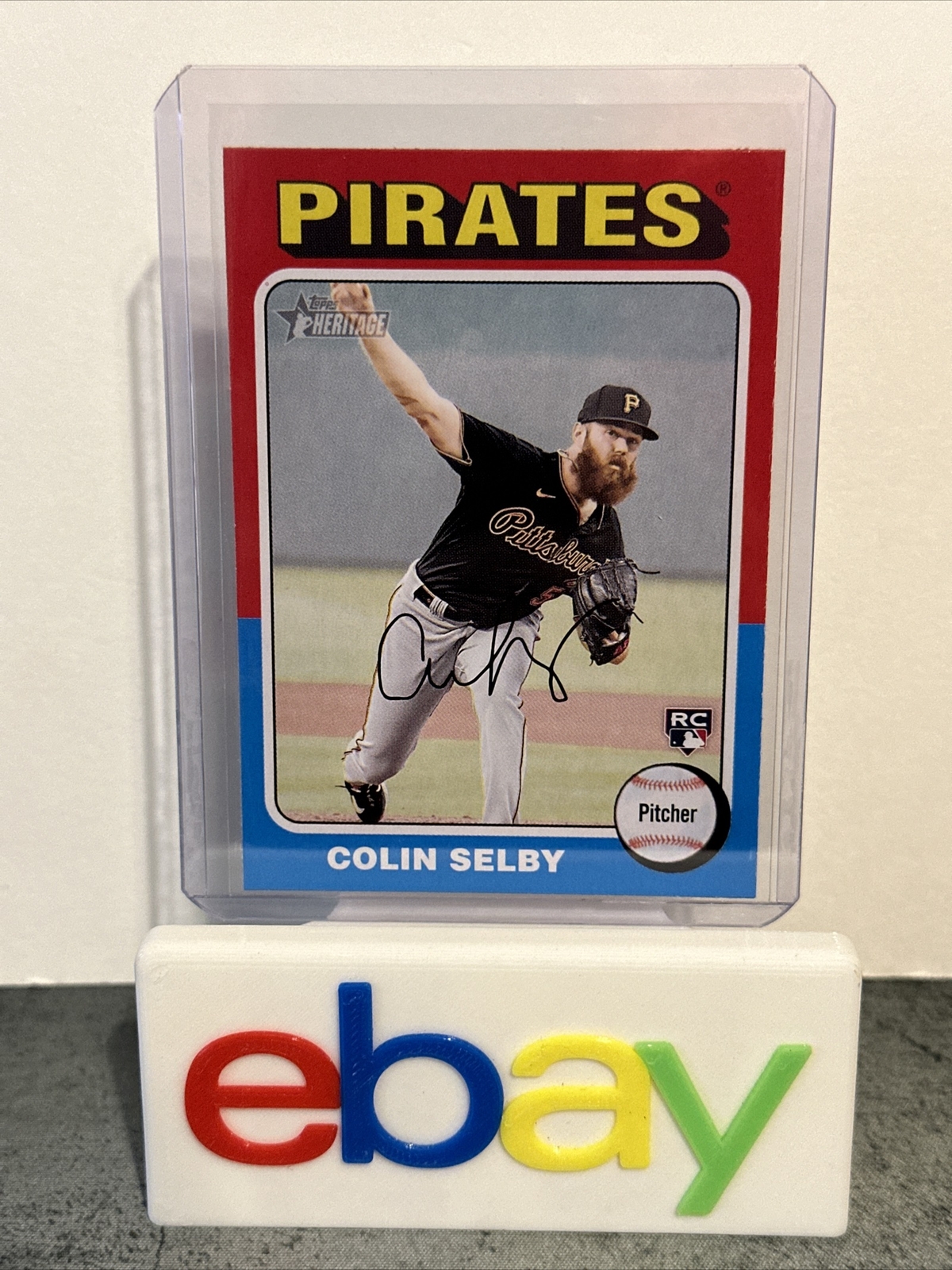 2024 Topps Heritage Baseball Colin Selby #150 RC Rookie | eBay