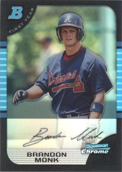 2005 Bowman Draft Picks & Prospects - Chrome Refractor #BDP53 Brandon ...