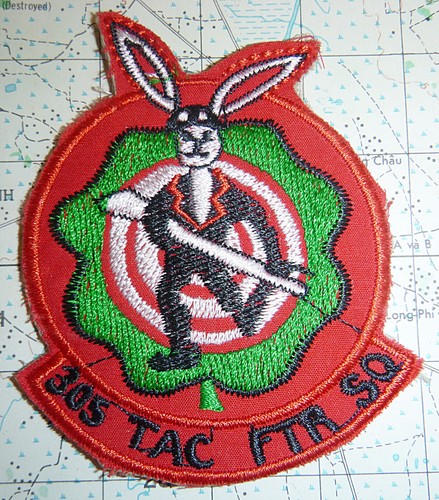 USAF - Error Patch - 306th Tactical Fighter Squardon - TFS - Vietnam ...