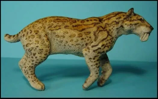 MEGANTERON PREHISTORIC SABER TOOTH CAT MODEL KIT | eBay