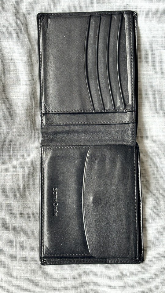 Samsonite Folded Wallet Mens - Black | eBay UK