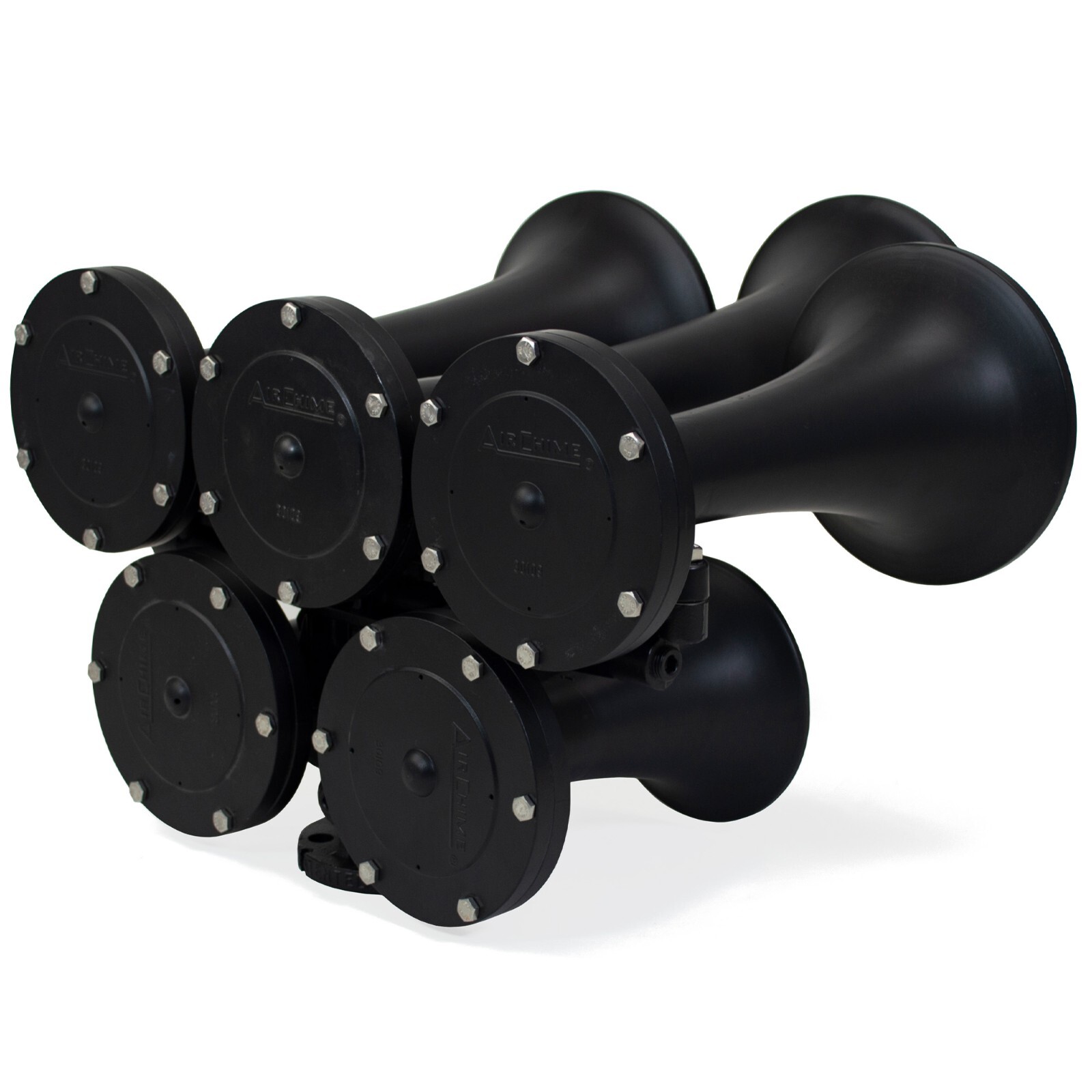 Nathan AirChime K5HA 150dB Extra Loud Train Air Horn Set for Truck ...