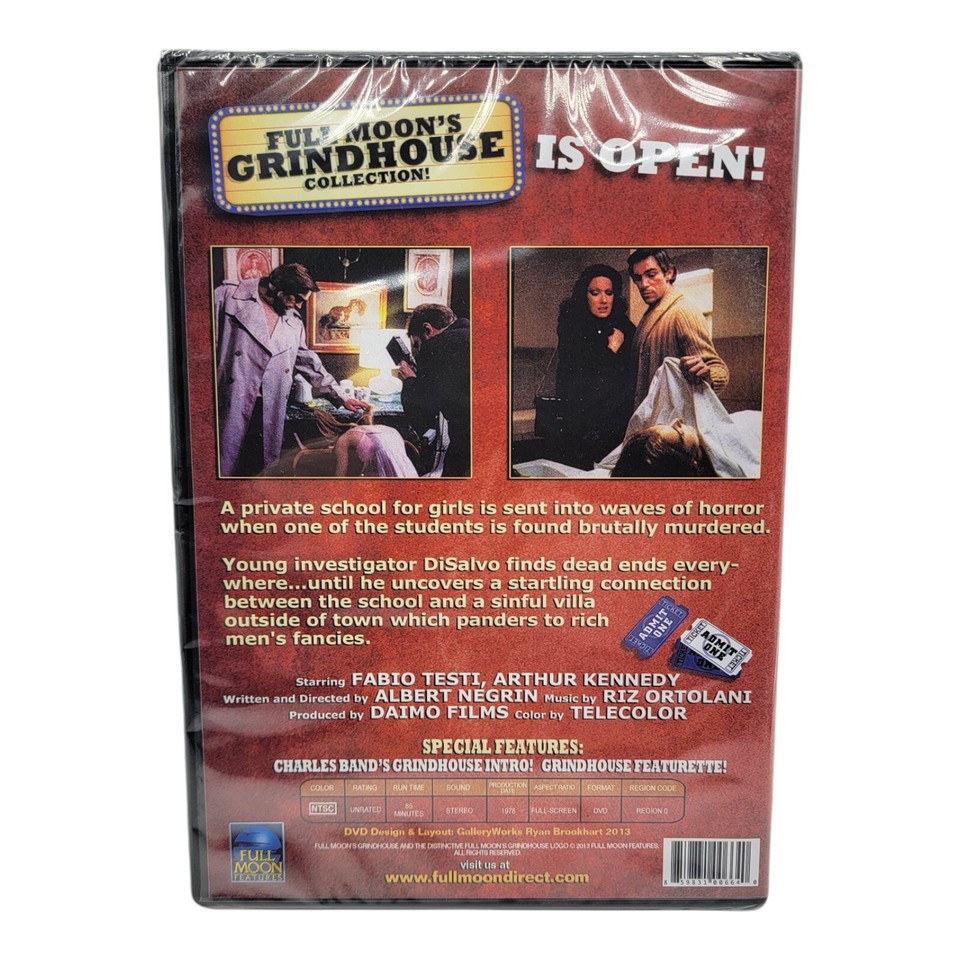 DVD TRAUMA Grindhouse Horror Movie 70s Wizard Video Vintage Retro NEW ...