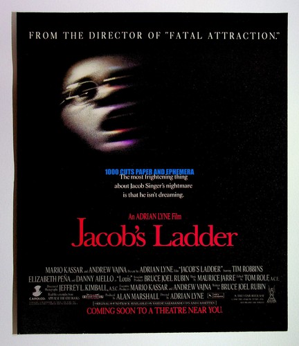 Jacob's Ladder Tristar Pictures Caroloco 1990 Print Magazine Ad Poster ...