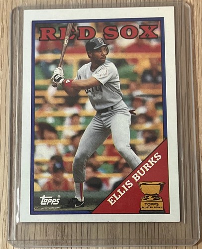 1988 Topps ELLIS BURKS Rookie Card #269. BOSTON RED SOX . | eBay
