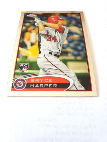 BRYCE HARPER 2012 TOPPS CHROME ROOKIE CARD #196 | eBay