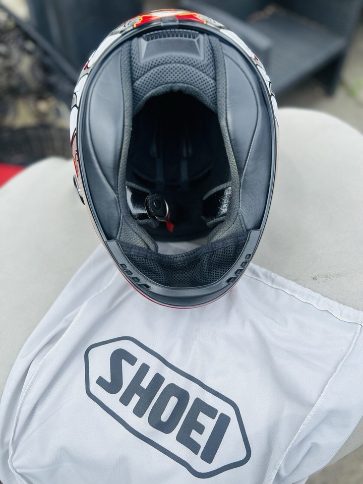 Shoei X-11/Eleven/E-BOZ/TC-1/RAGING BULLS/Small/Stenciled/Full Face ...