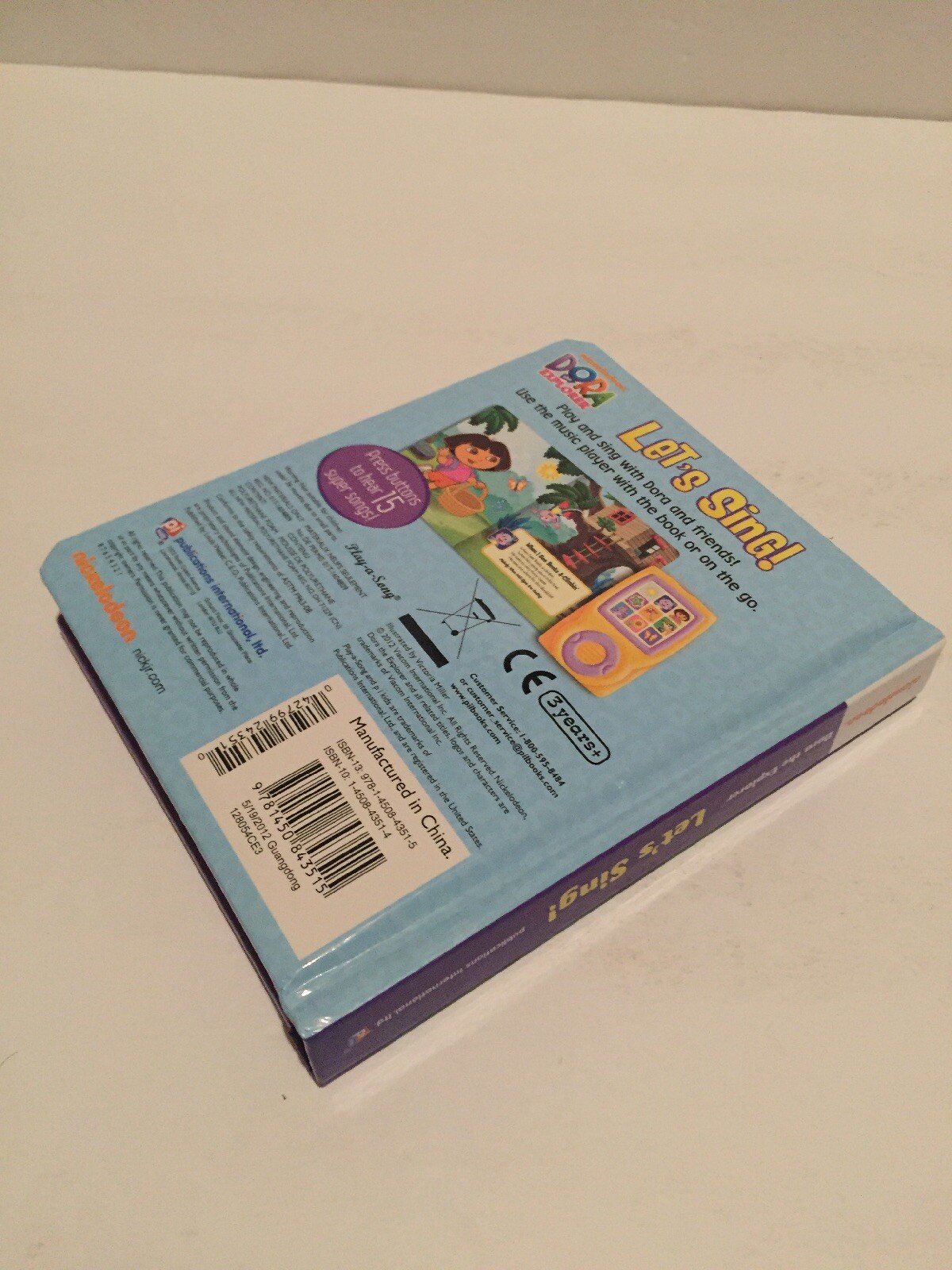 Dora the Explorer Let's Sing! by Nickelodeon (2012, Board Book) | eBay