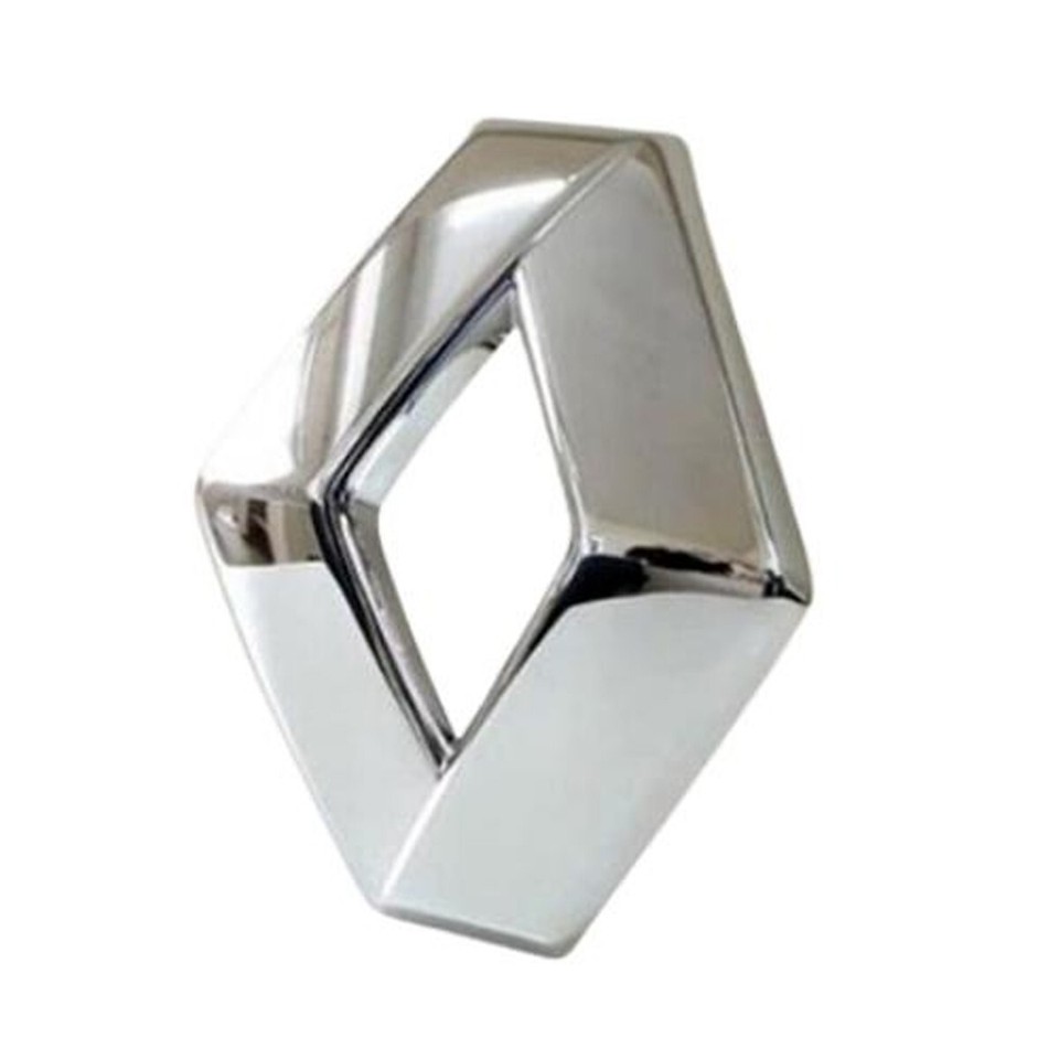 Chrome Front Emblem For Renault Megane IV Captur Clio IV Badge ...
