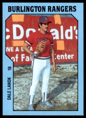 1985 TCMA Minor League Dale Lanik Burlington Rangers #7 | eBay