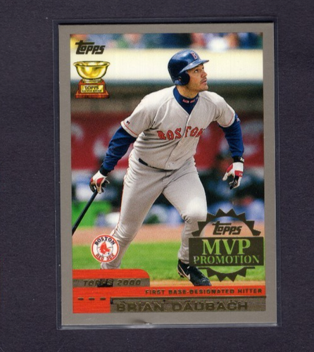 2000 TOPPS MVP PROMOTION CONTEST CARD #184 BRIAN DAUBACH ROOKIE CUP RED ...