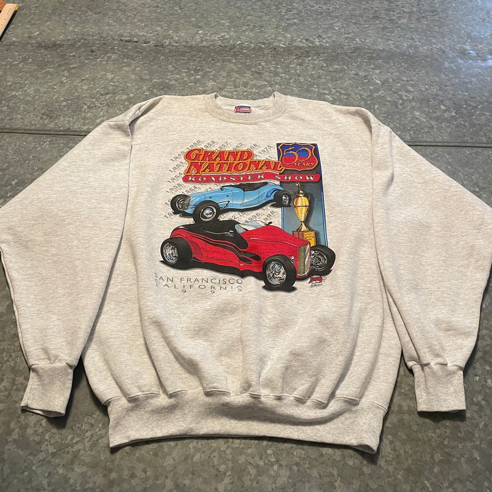 Vintage Grand National Roadster Show 1999 Sweatshirt XL California 90s ...