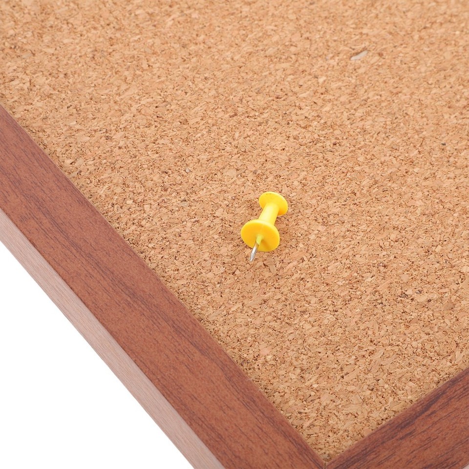 Wooden Bulletin Board Photo Wall Cork Message Notice Board for Home ...
