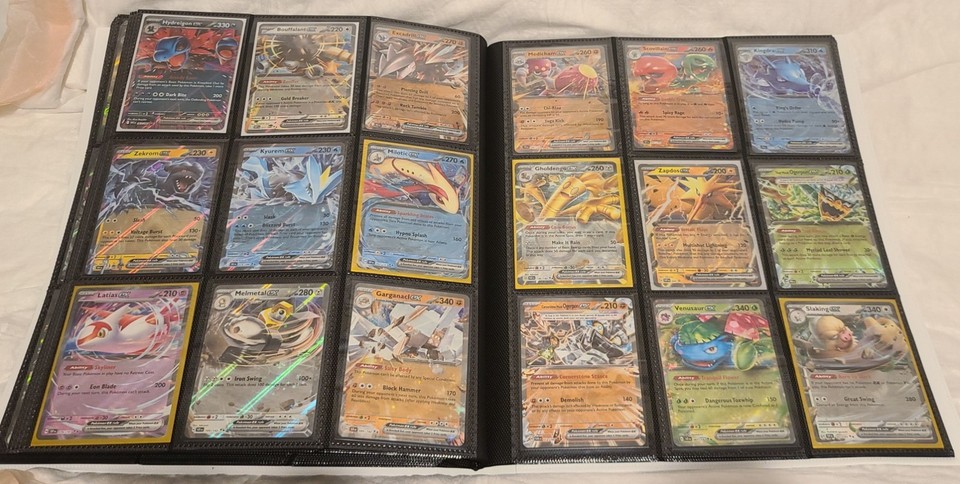 Pokemon Card Binder Collection Japanese Full Art CHARIZARD ex V VMAX FA ...
