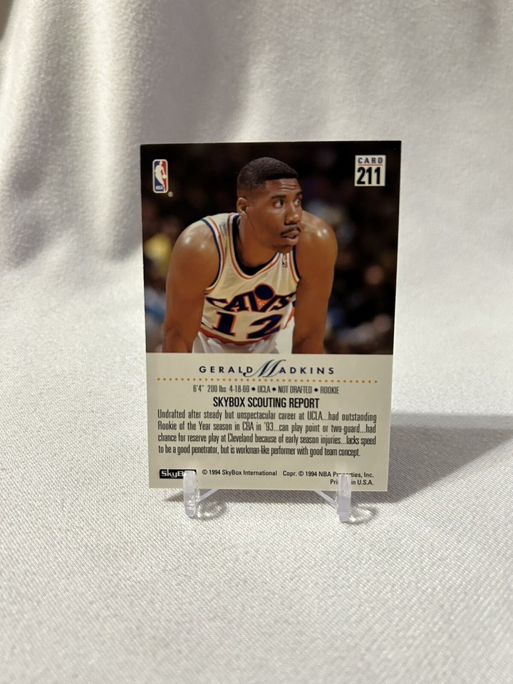 1993-94 NBA SkyBox Premium #211 Gerald Madkins | eBay
