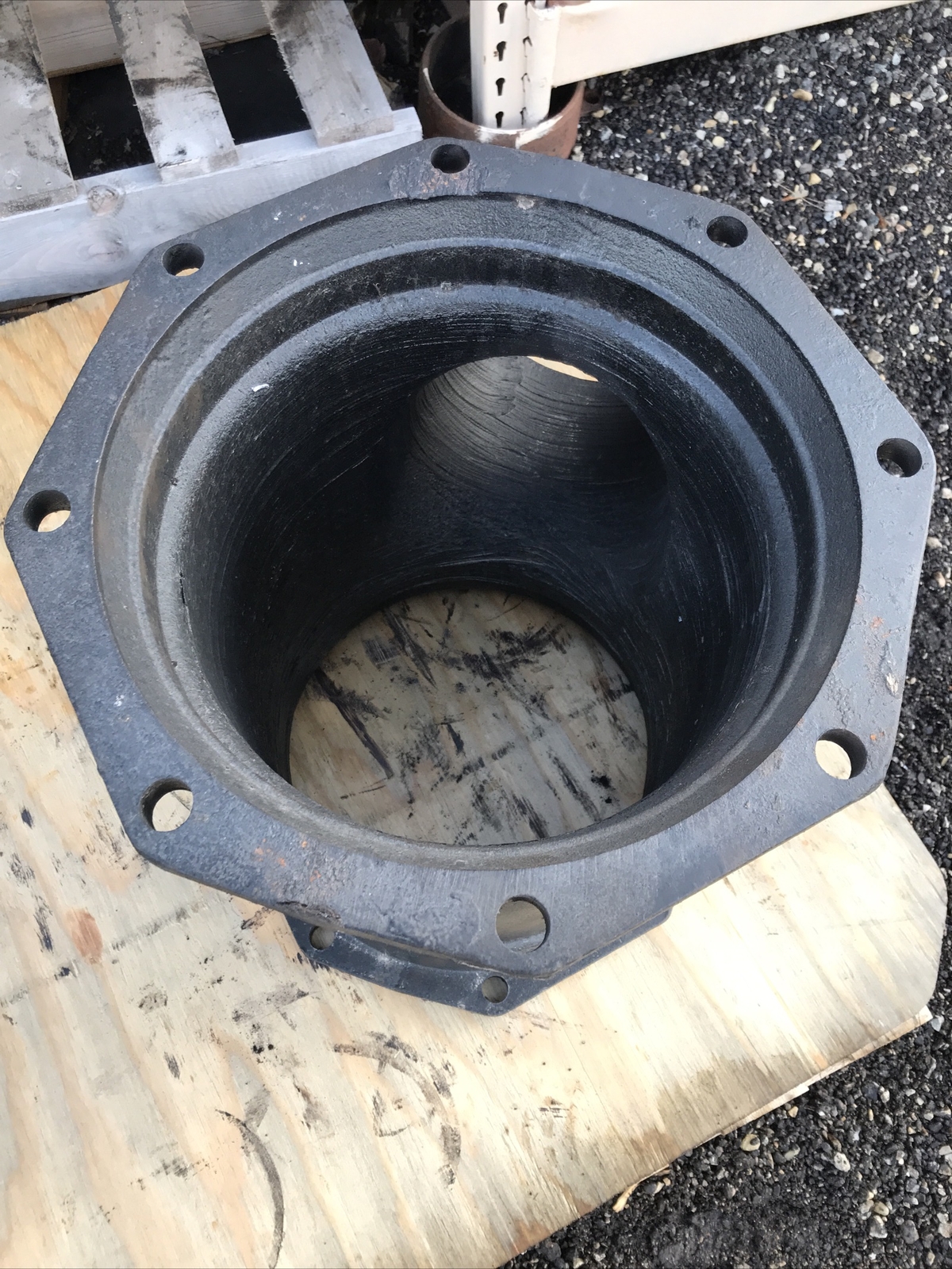12” X 8” Mechanical Joint MJ Anchor Swivel Tee DI C153, Cem/Bitum ...