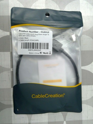 Cable Creation CL0312 Cat 6 RJ45 to RJ45 Jack **Free Shipping** | eBay