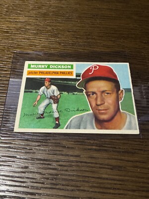 1956 Topps Set-Break #211 Murry Dickson - EX - Sharp Corners - Free ...