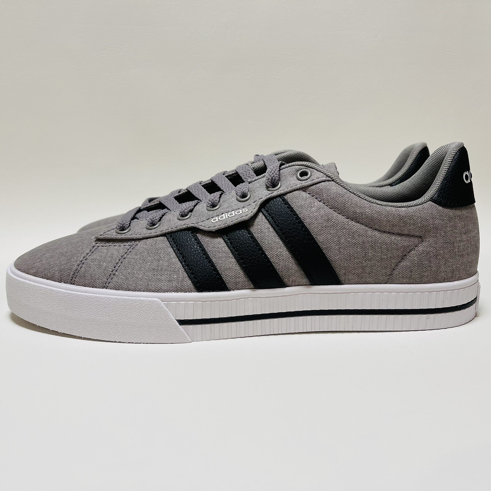 Adidas Daily 3.0 Skateboarding Shoes Men Athletic Sneakers Grey White ...