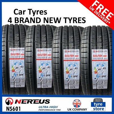 4X New 225 35 19 NEREUS NS601 88W XL 225/35ZR19 2253519 *B WET GRIP* (4 ...
