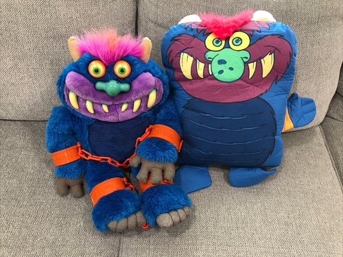 2001 My Pet Monster With Two Sets Of Handcuffs And Pillow, RARE! | eBay