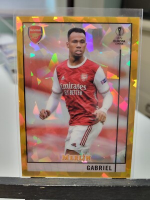 Gabriel Gold Atomic 43/50 2020-21 Topps Chrome Merlin Soccer | eBay