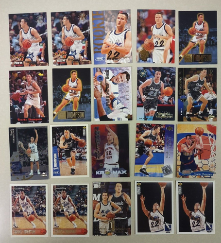 20 Card Lot of BROOKS THOMPSON w/ROOKIES NBA Magic Must for Collector ...