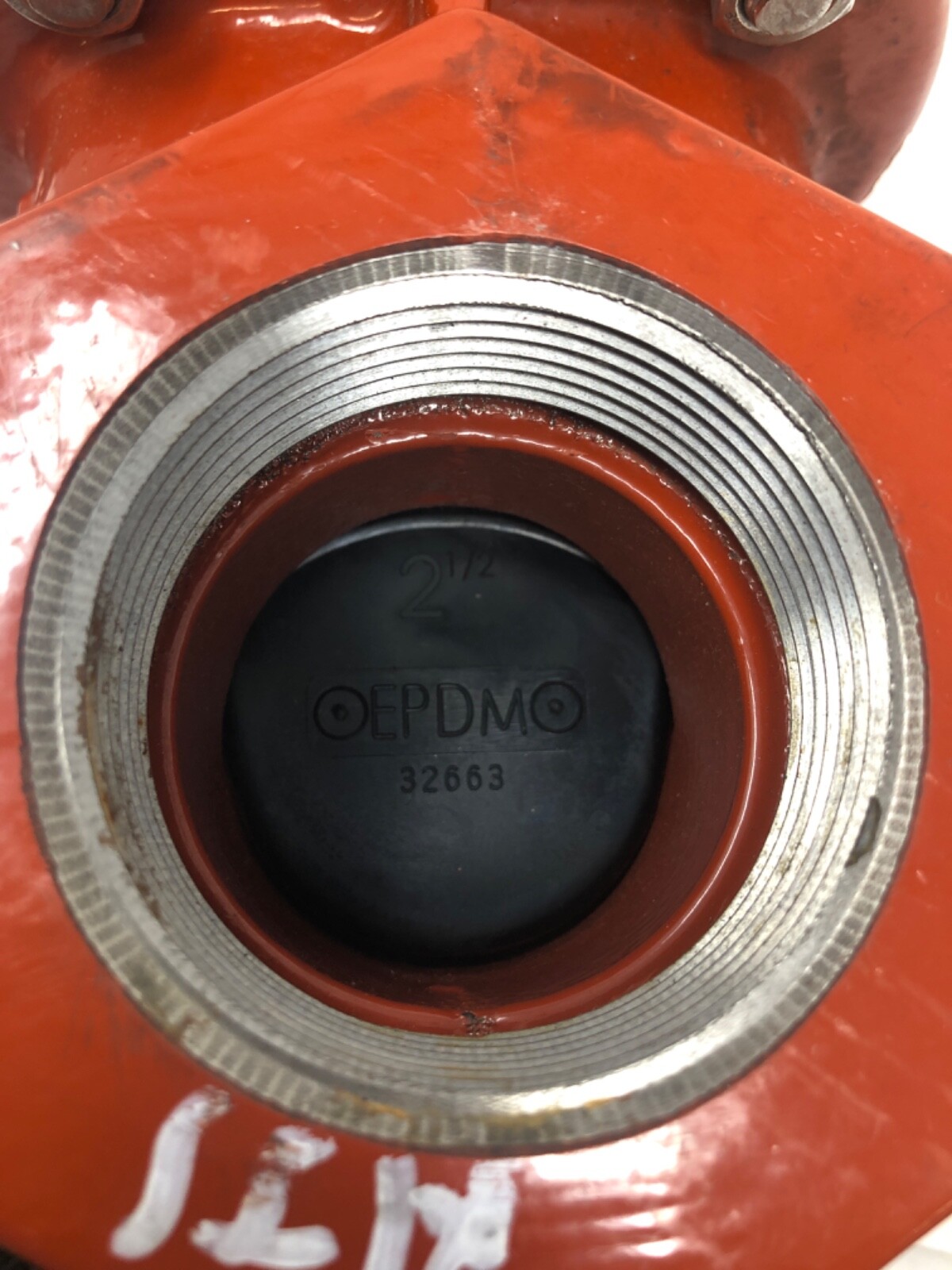 M&H 2 1/2" Fire Main Resilient Wedge Gate Valve Thread Joint AWWA C509 ...