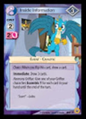 My Little Pony Friends Forever Inside Information #91 - C - x3 MLP CCG ...