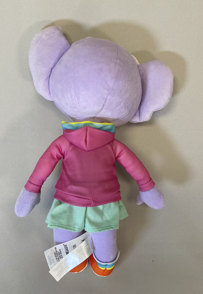 Disney T.O.T.S. Tots KC Purple KOALA 14" Plush rainbow stuffed animal ...