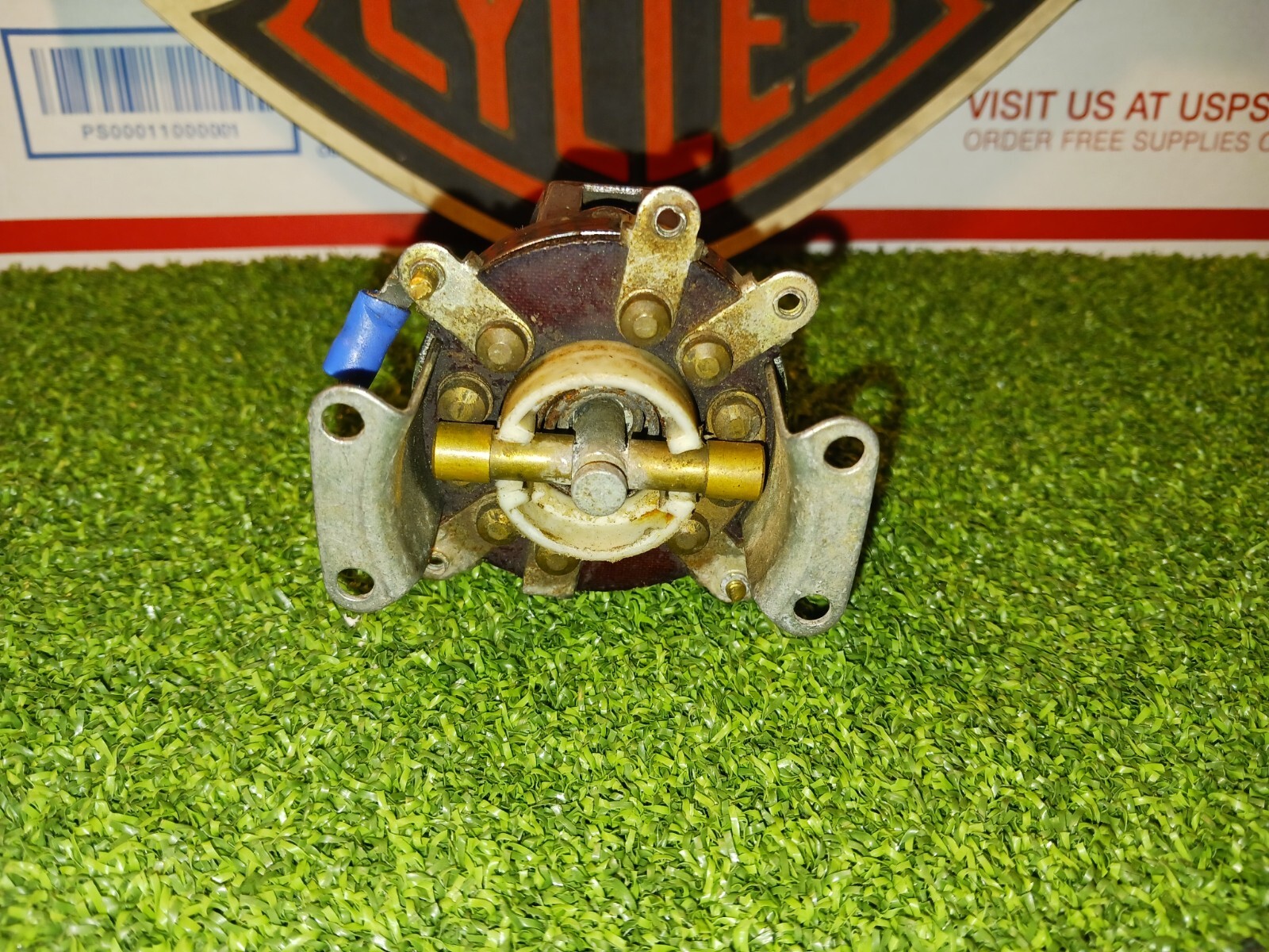 OEM Harley Panhead Shovelhead Servi-Car Ignition Key Switch Pan Shovel ...