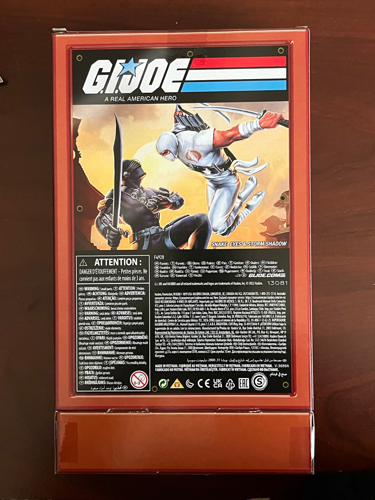 GI Joe Retro Collection Snake Eyes and Storm Shadow 2-pack 3.75” NEW | eBay