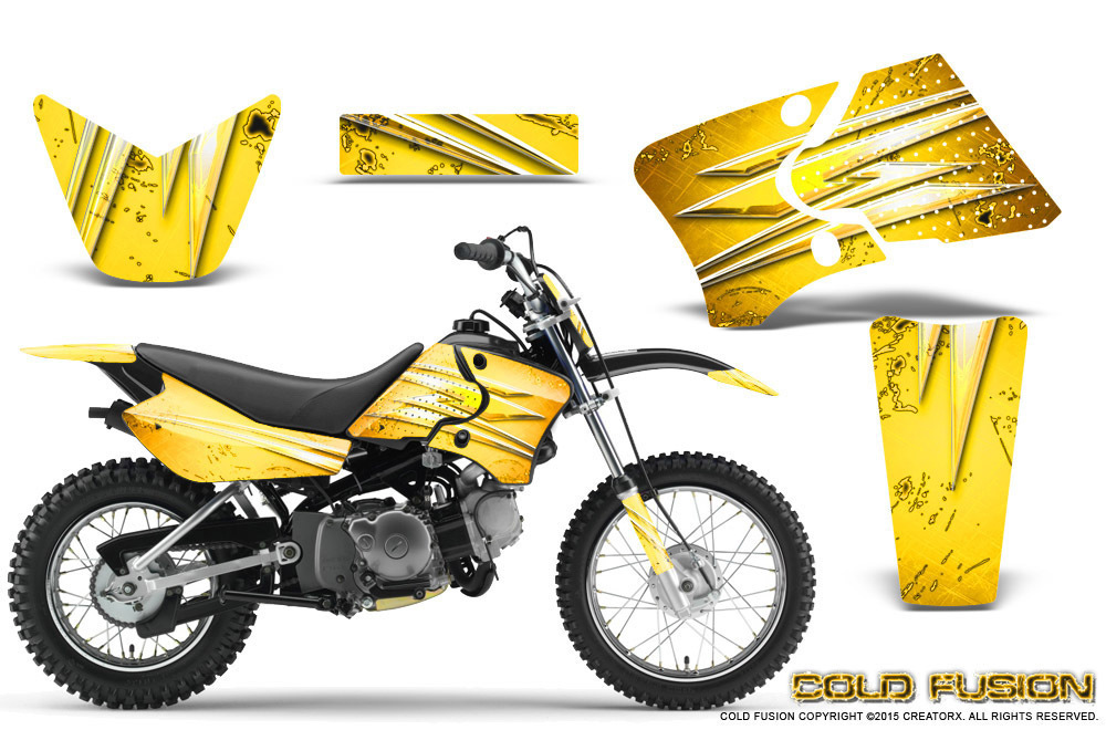 YAMAHA TTR90 CREATORX GRAPHICS KIT DECALS COLD FUSION Y | eBay