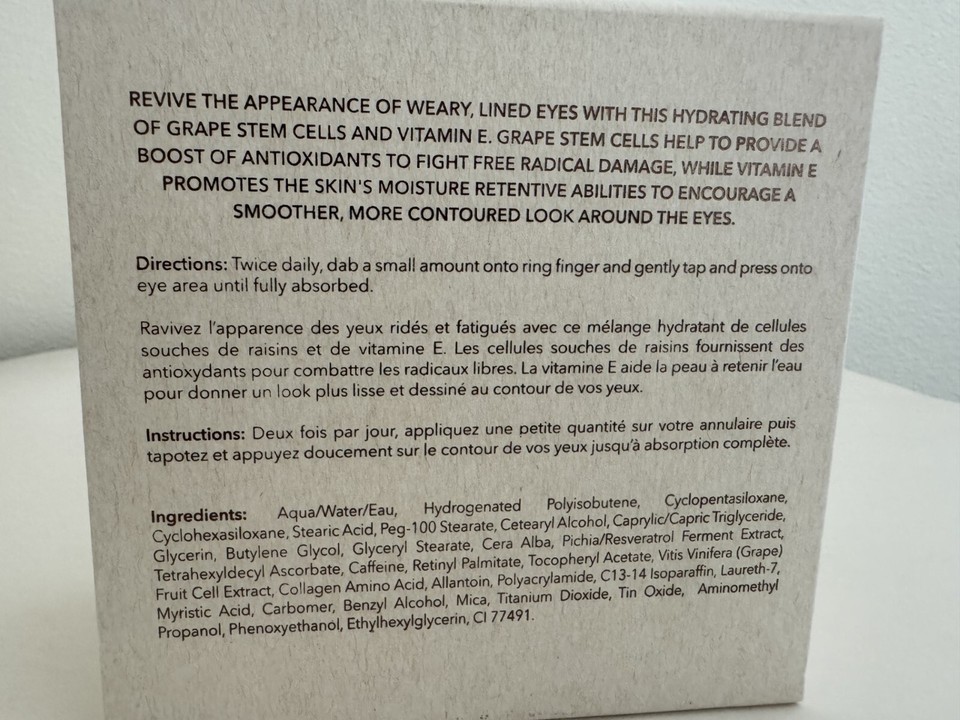 Introstem Stem Cell Rejuvenating Eye Cream 50g/1.76oz MSRP $500 | eBay