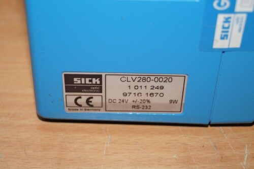 Sick Clv280-0020 Barcode Scanner Item No. 1011249 | eBay