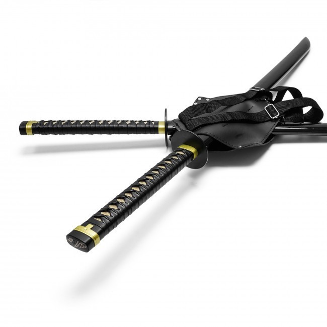 New Deadpool Dual Katana Swords w/ Back Sheath | eBay