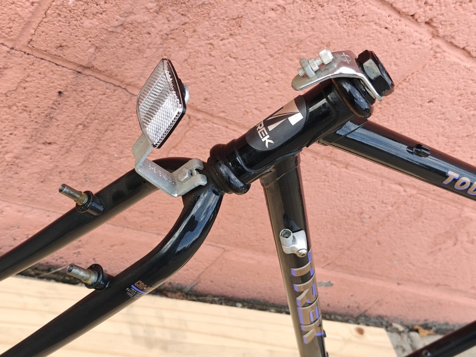 Vintage 1992 Trek 520 Touring Bike Frame Tru Temper AVR Lugged Small | eBay