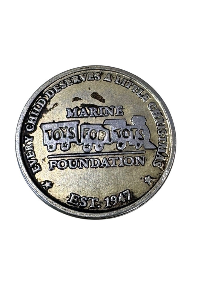 US Marine Corps Toys For Tots Token Coin Semper Fidelis 1" | eBay