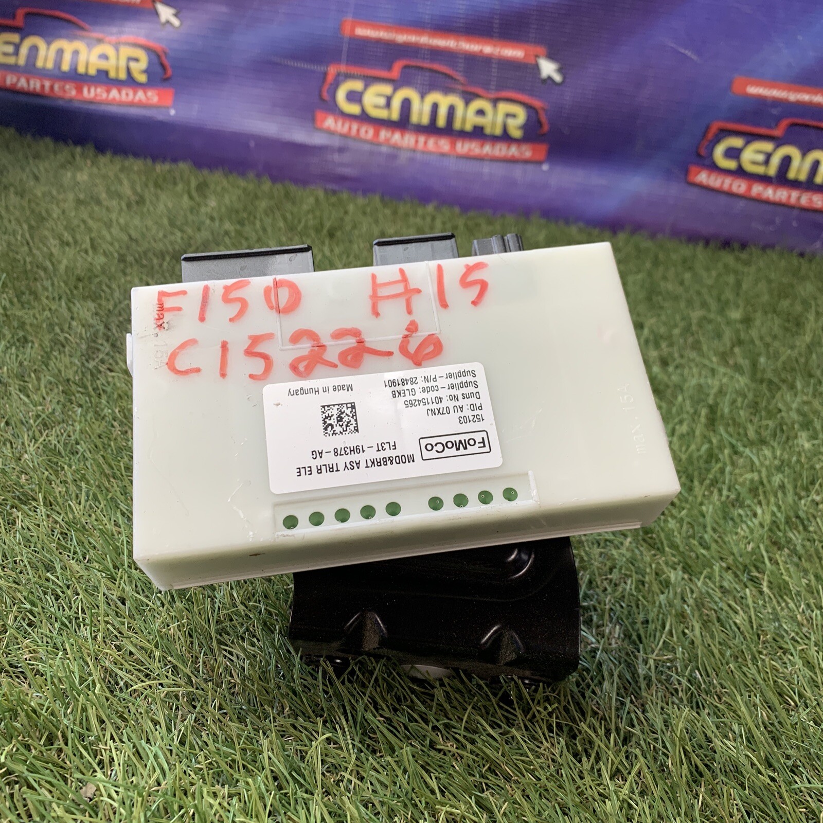 15 16 FORD F150 Towing Control BRAKE TRAILER Module ID FL3T 19H378 AG ...