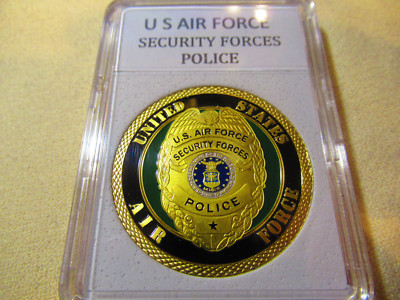 United States Air Force SECURITY FORCES POLICE Challenge Coin | eBay