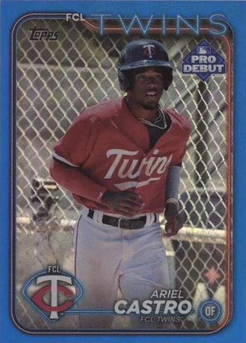 2024 Topps Pro Debut - Ariel Castro #PD-88 Blue Foil /150 (RC) for sale ...