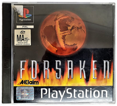 Forsaken PS1 PS2 PS3 PAL *No Manual* | eBay
