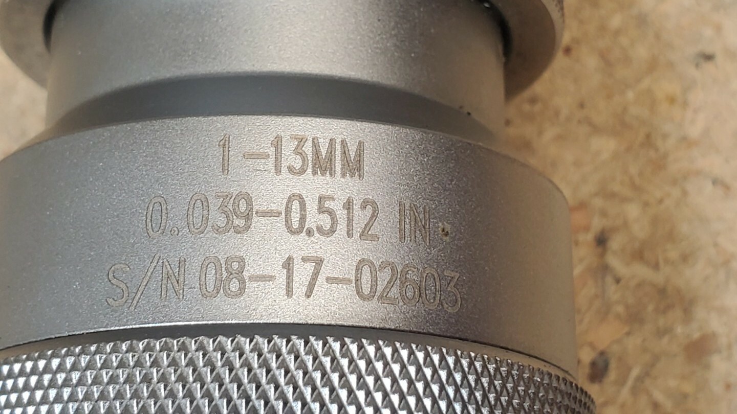 Jacobs Tapered Mount Drill Chuck Keyless Jt2 1 to 13mm Capacity JKP 130 ...