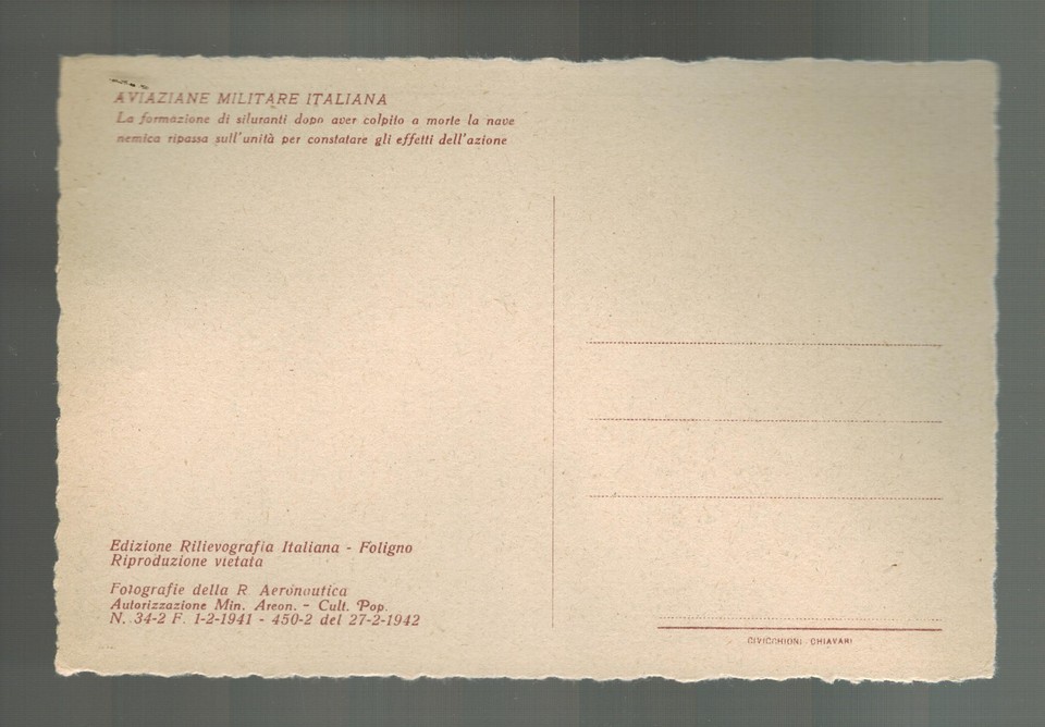 Mint WW2 Italy Seaplane Air Force Taking Off Postcard | eBay