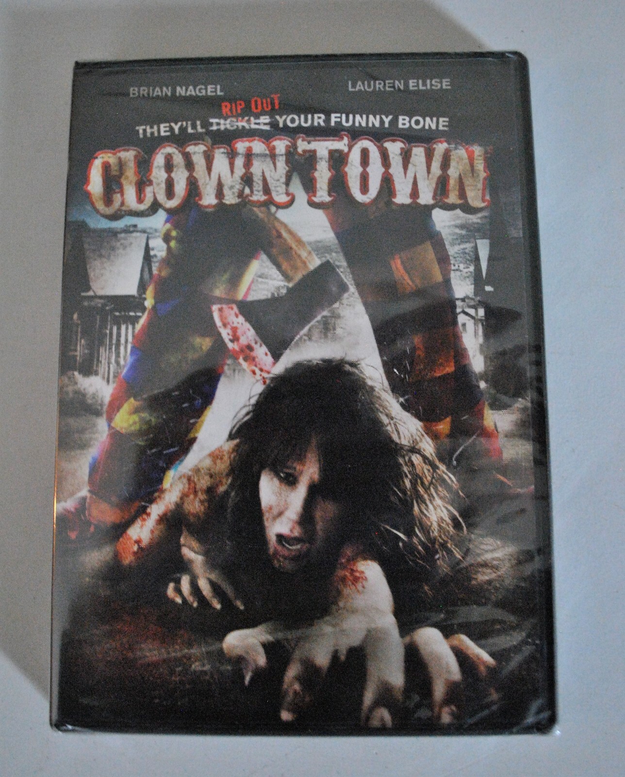 CLOWNTOWN DVD BRAND NEW HORROR BRIAN NAGEL LAUREN ELISE | eBay