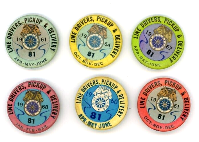 Portland OR Teamsters "Line Drivers, Pickup & Delivery" 1960s Labor ...