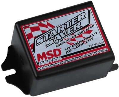 MSD Ignition Starter Saver With Signal Stabilizer | 8984 | Aftermarket ...