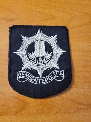 Netherlands Gemeentepolitie "Municipal" Police Patch | eBay